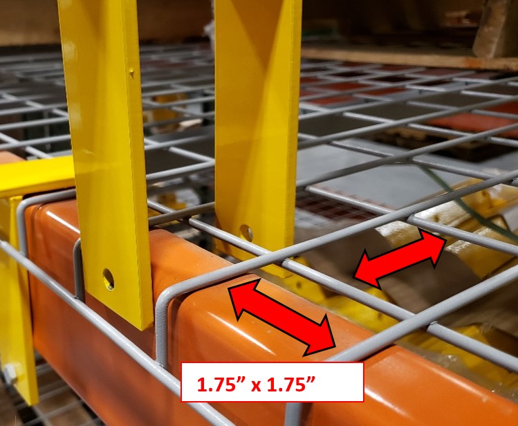 Item # Beam Pallet Stop On "Save"ty Yellow Products