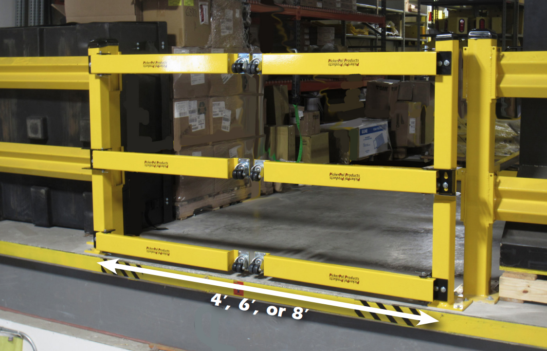 PickerPal Mezzanine Gate On "Save"ty Yellow Products