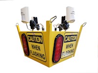 Collision Awareness Sensor Alert Warning Systems On "Save"ty Yellow ...